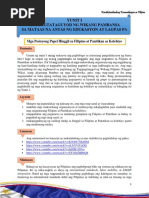 FIL101 Wika at Kultura Sa Mapayapang Lipunan Book | PDF