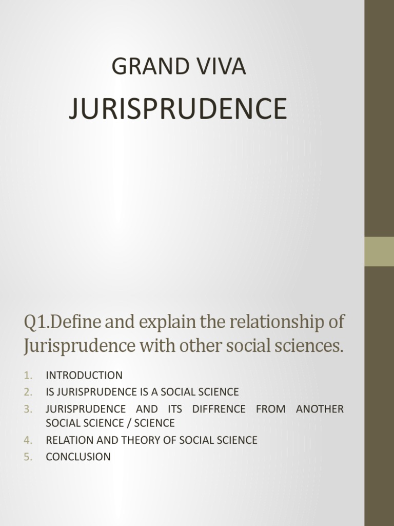 Jurisprudence | PDF | Jurisprudence | Science