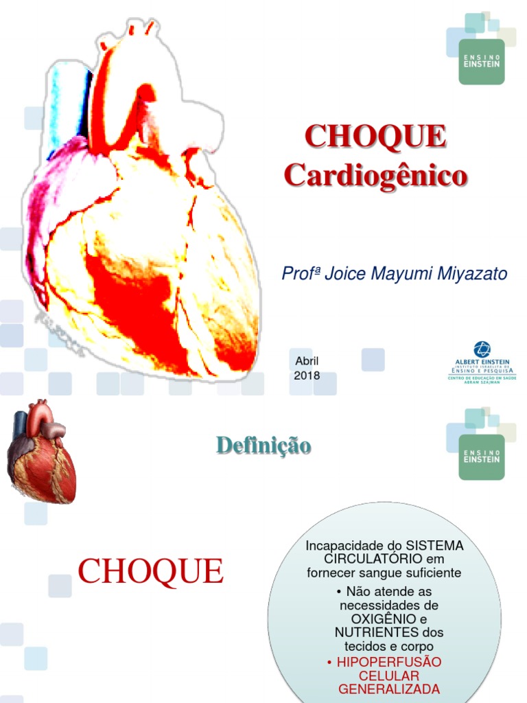 Choque Cardiogênico | PDF | Choque (circulatório) | Coração