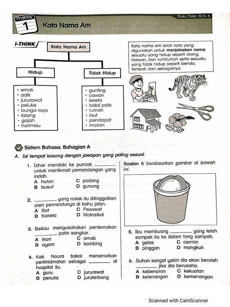 Handout of Malay Igcse 20 October 2021 | PDF