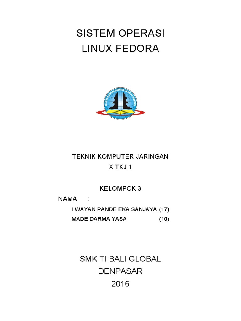 Sistem Operasi Linux Fedora | PDF