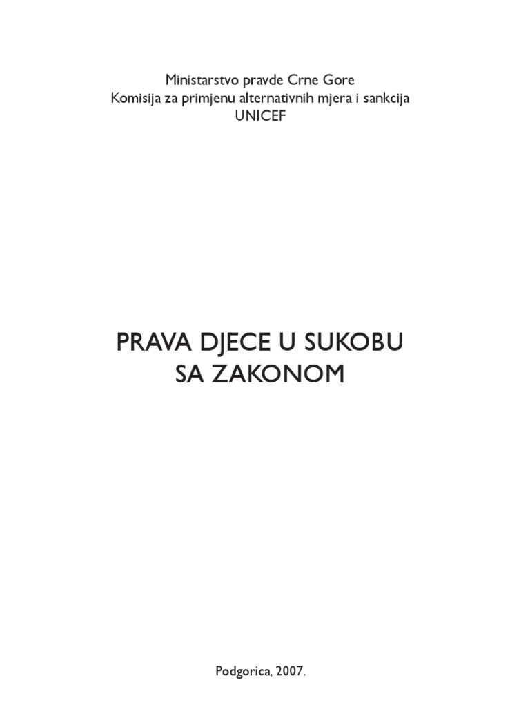 Prava Djece | PDF