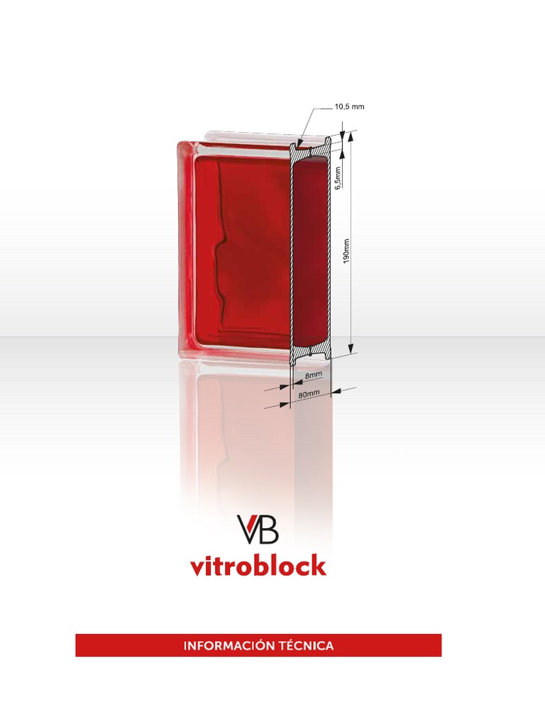 VITROBLOCK Folleto Especificaciones Tecnicas Digital | PDF