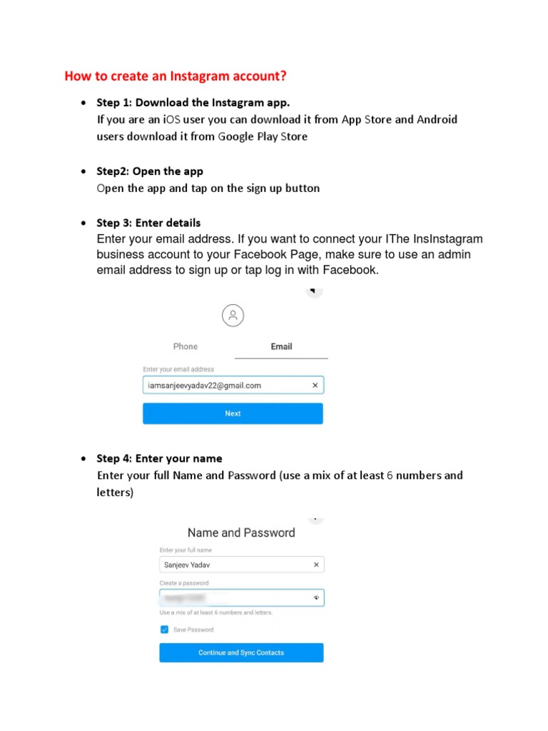 Instagram Assignment | PDF