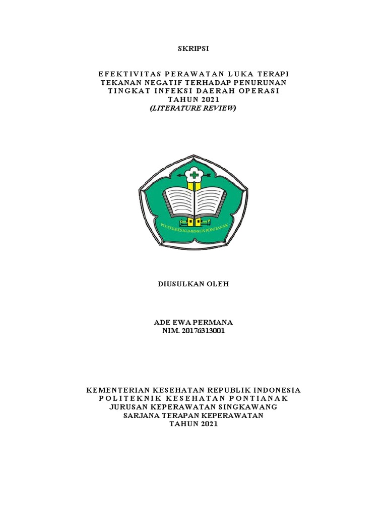 Skripsi - Ade Ewa Permana - SATERKEPSKW in | PDF | Kesehatan Holistik