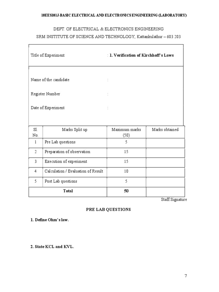 BEEE Assignment Solution | PDF | Voltage | Electrical Network