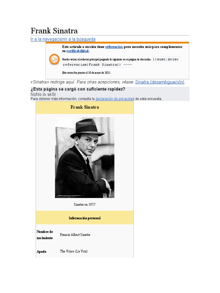 Frank Sinatra | PDF | Frank Sinatra | Música