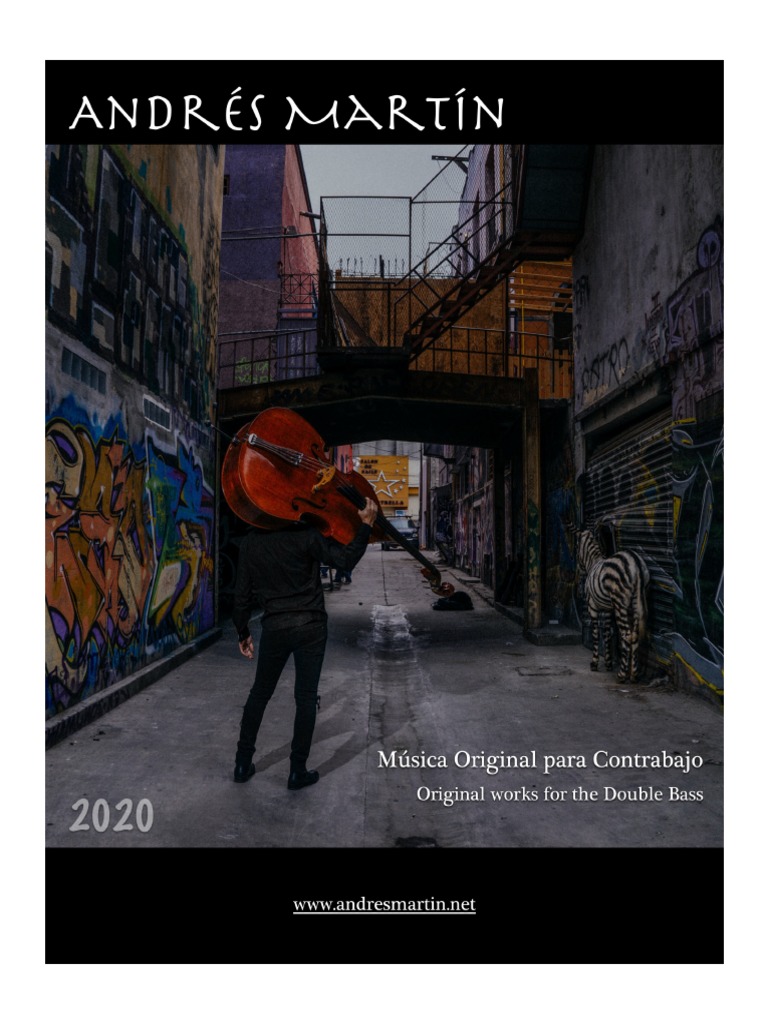 Andrés Martín - Double Bass Music Catalogue 2020 | PDF