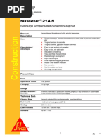 Davco Grout 280 ECO - BROCHURE - 2 PDF | PDF | Concrete | Materials