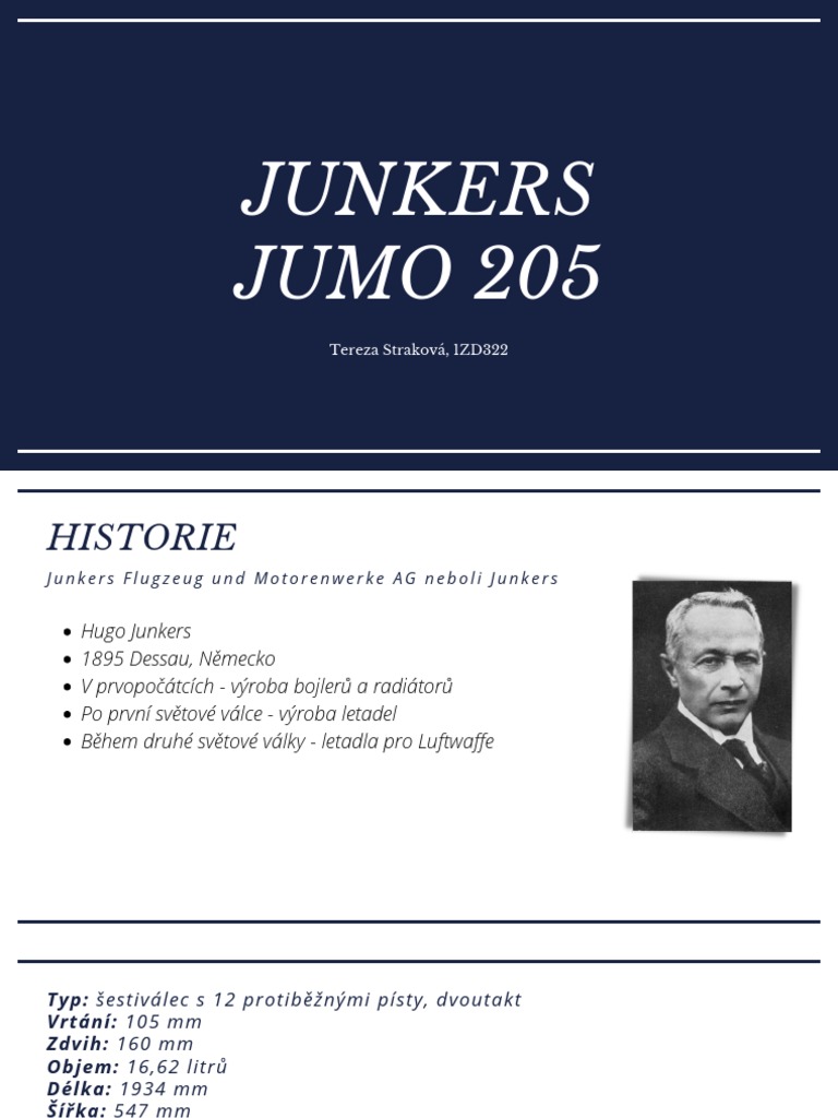 Junkers Jumo 205 | PDF