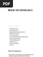 Heineken Beer Production Process | PDF | Beer | Fermentation