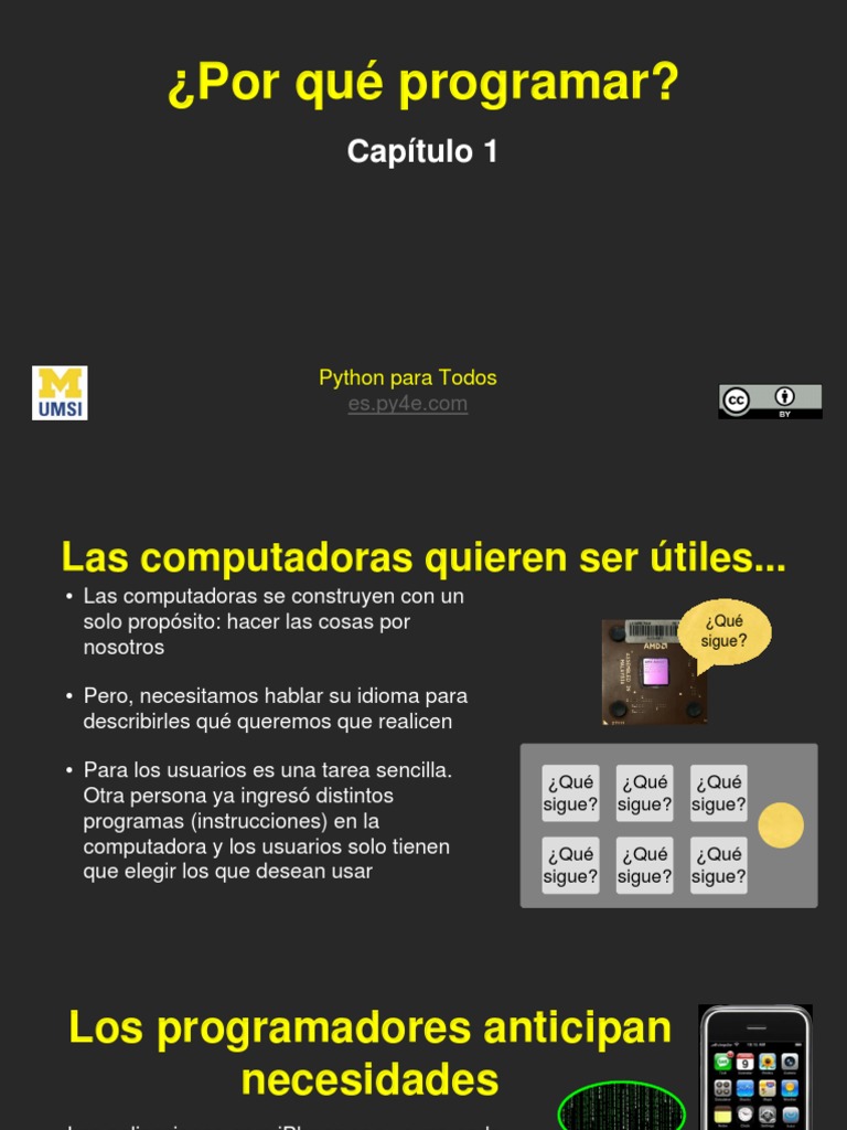 Pythonlearn 01 Intro | PDF | Python (lenguaje de programación ... Pythonlearn 01 Intro | PDF | Python (lenguaje de programación ...