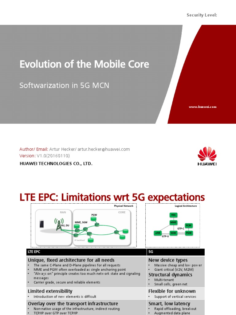 4 - Huawei - EC Presentation - Jan21 - 5G PPP Phase 2 Stakeholders ...