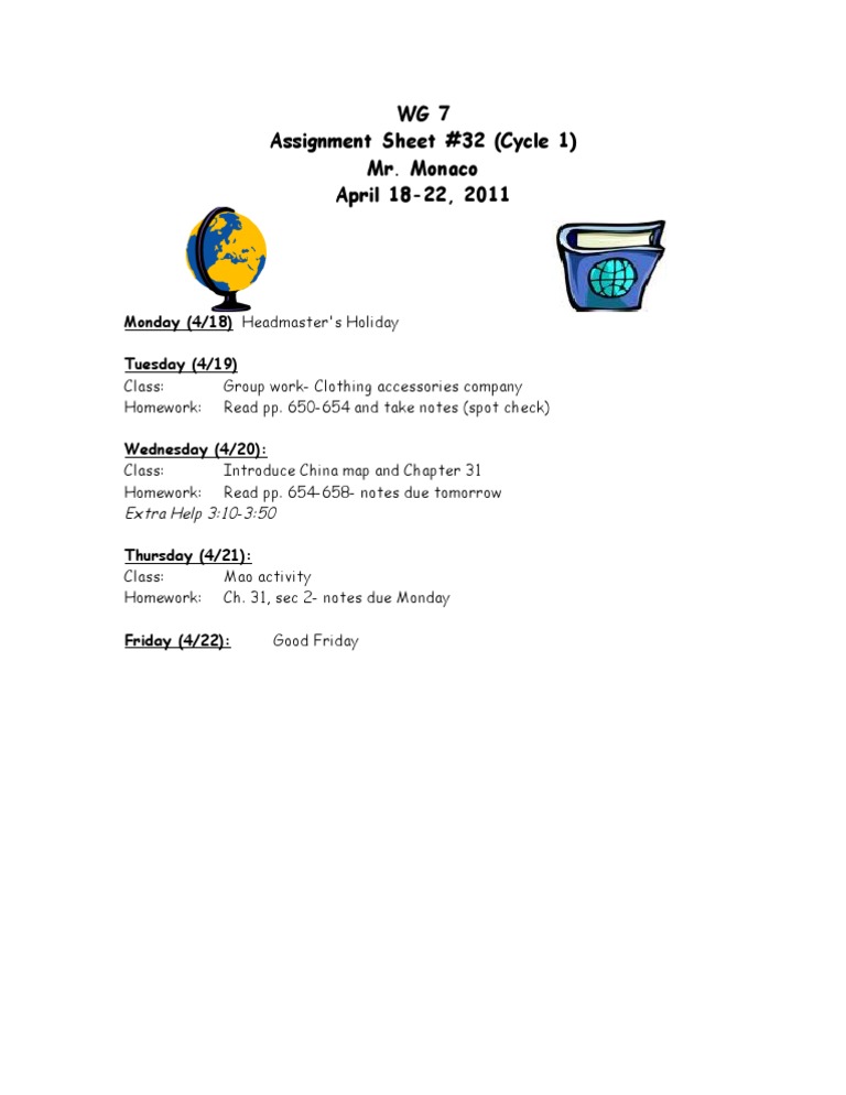 Week 32 WG 7 | PDF