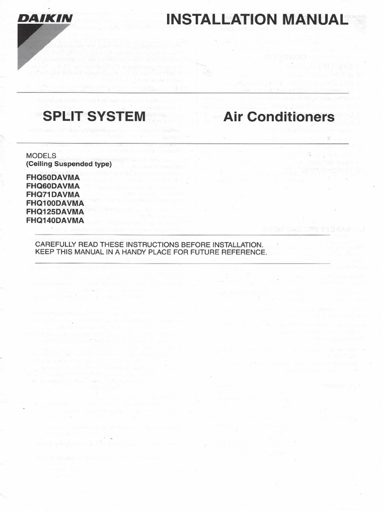 Fhq-Davma - Manual de Instalación | PDF