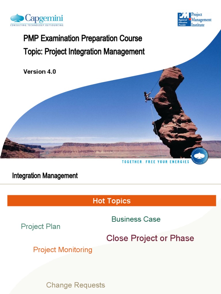 PMP Project Integration Management PMBOK V4.0 | PDF