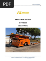 Trepel Champ 70 Loader Specifications | PDF | Brake | Vehicles