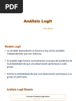 Modelo LOGIT. | PDF | Regresión logística | Matemáticas Aplicadas