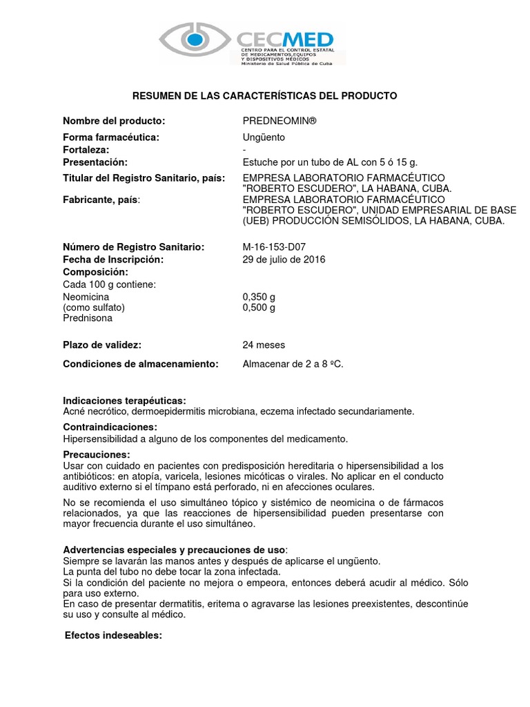 m16153d07 Predneomin 0 | PDF | Corticosteroides | Messenger Rna