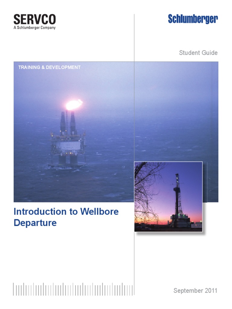 Directional Drilling - Manual D - Schlumberger | PDF | Casing (Borehole ...