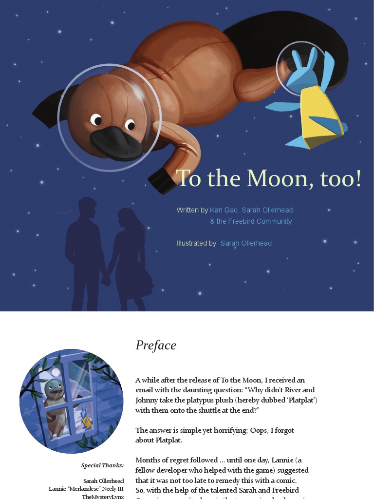 To The Moon, Too! (Full Comic) | PDF