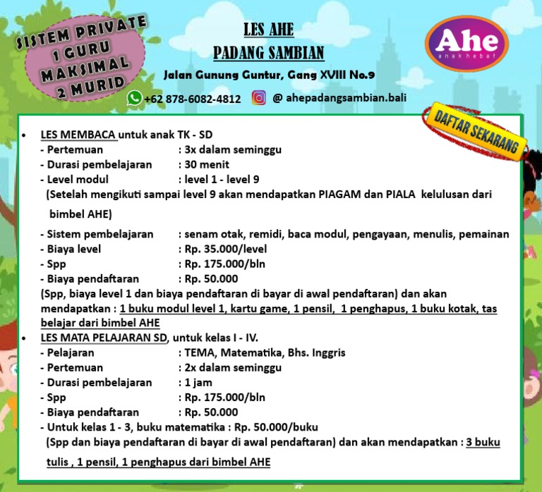 Brosur 2 (Baru) Ahe | PDF