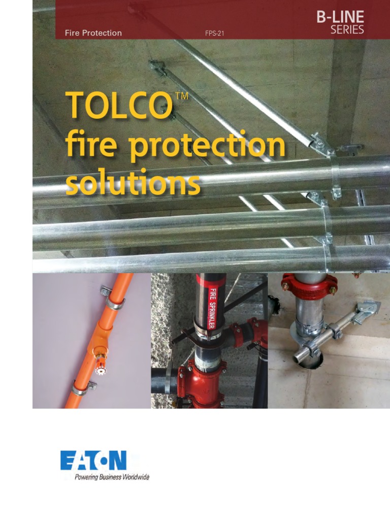 Tolco Fire Protection Solutions Catalog Ca312001en | PDF | Screw | Pipe ...