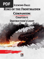 Icewind Dale Expanded Secrets Table | PDF | Forgotten Realms