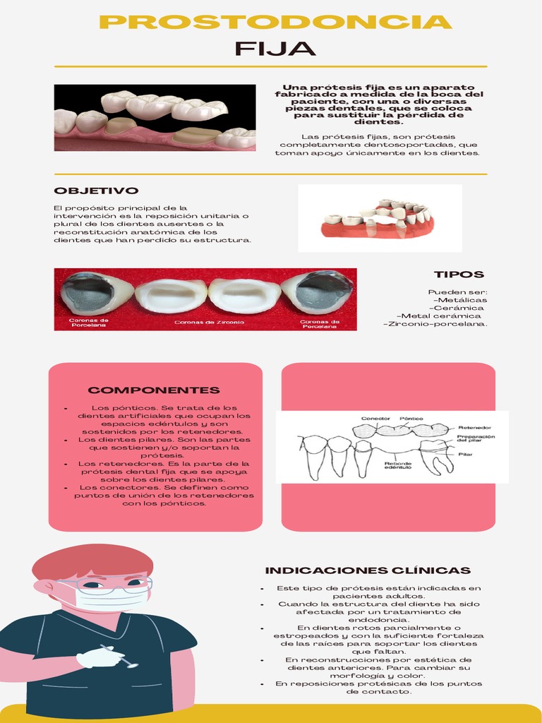Prostodoncia Fija | PDF | Dentadura postiza | Boca