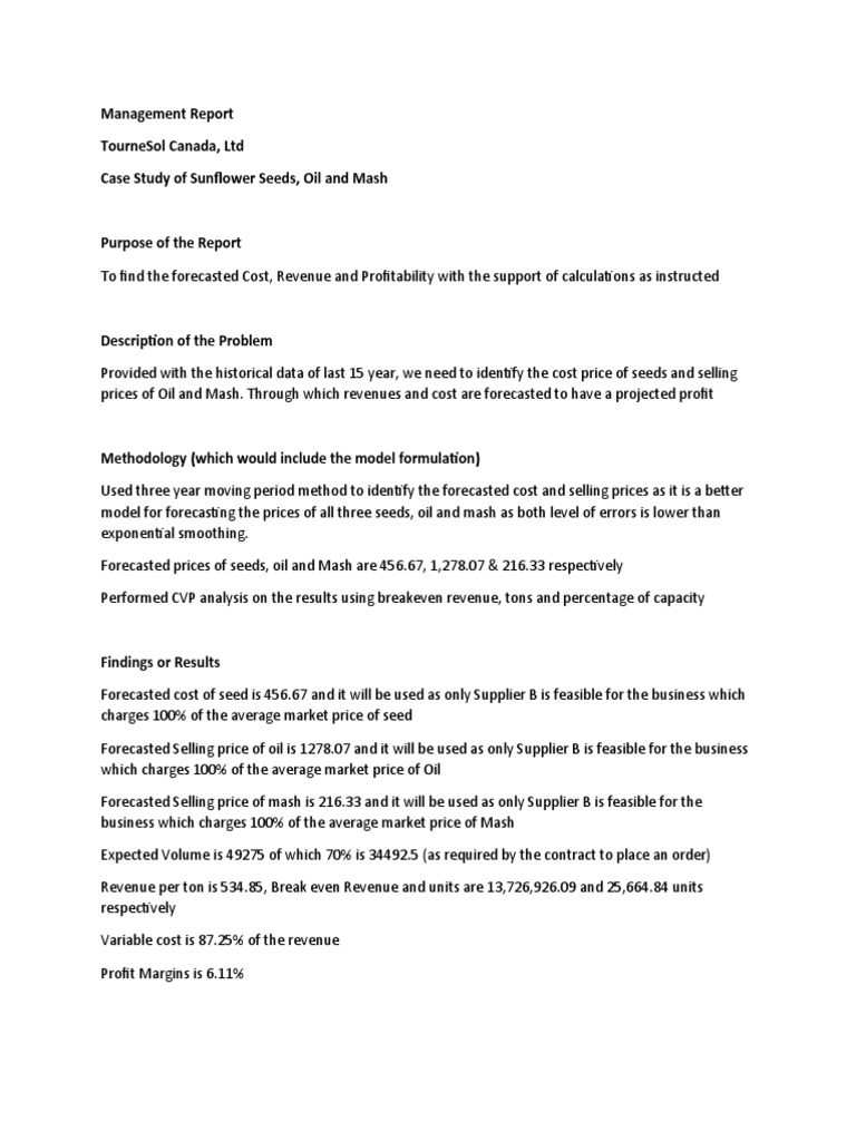 Management Report | PDF