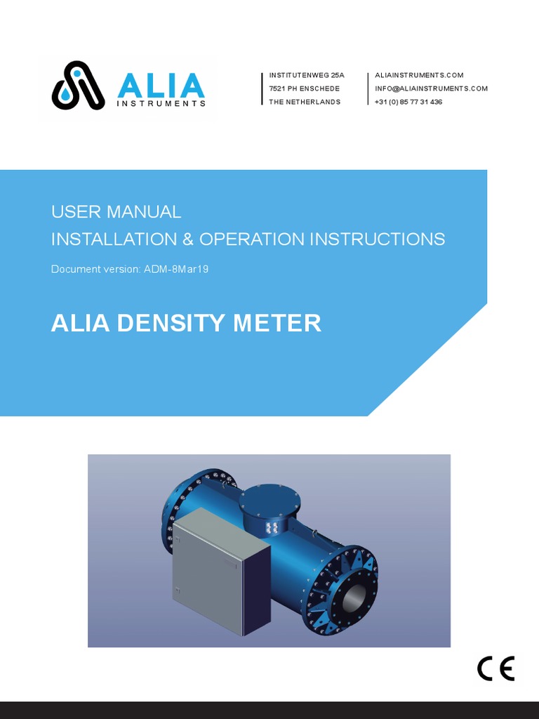 ADM User Manual 8mar19 | PDF | Pipe (Fluid Conveyance) | Manufactured Goods