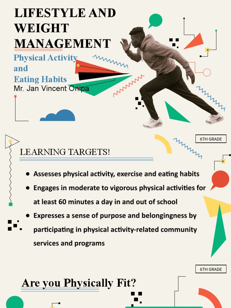 PE 10 1st Quarter - Lifestyle and Weight Management (Part I) | Download ...