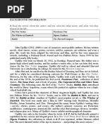 A&P John Updike | PDF