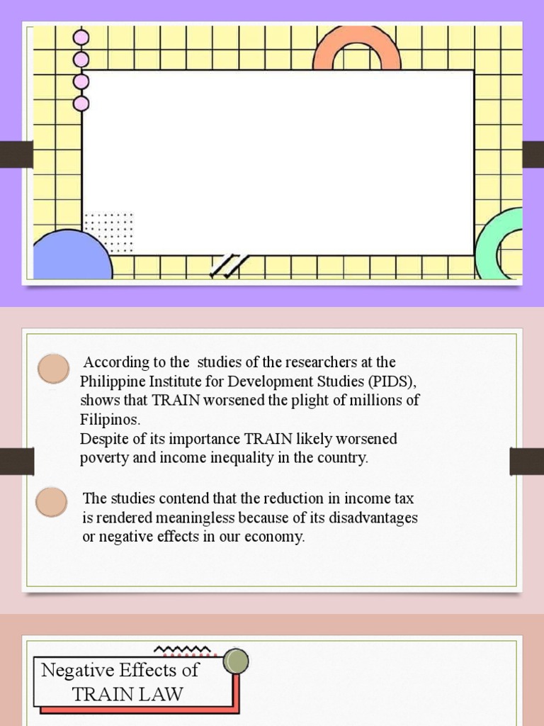 Negative Effects of Train Law | PDF | Poverty | Poverty & Homelessness