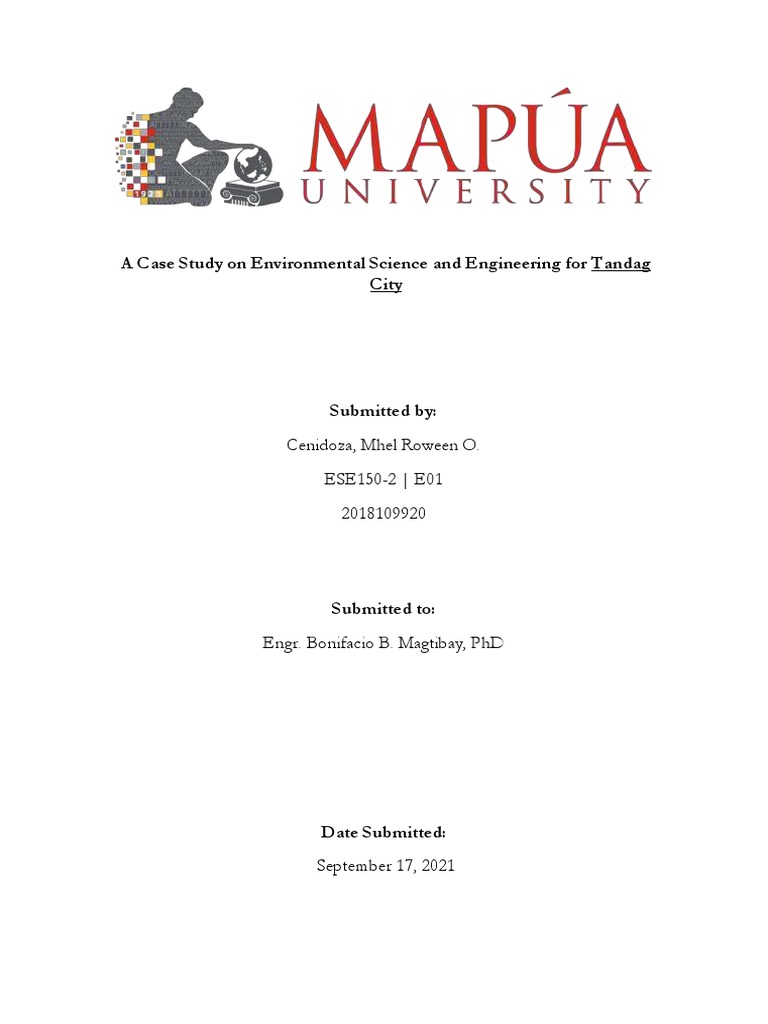 Individual Case Study - Progress Report 2 - Cenidoza | PDF ...