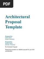 Architectural Project Report Example PDF | PDF | Architect | General ...