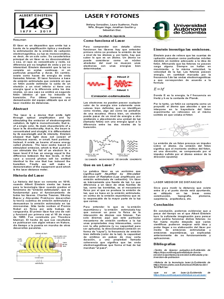 Libro de Laser Final | PDF | Láser | Radiación electromagnética