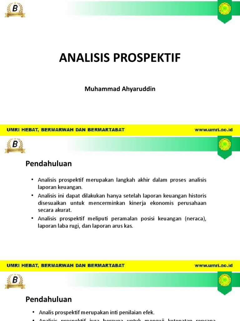 Analisis Prospektif | PDF
