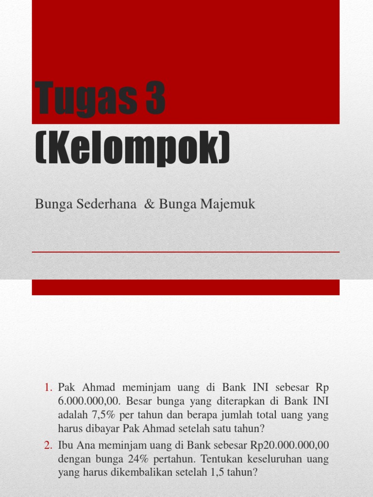 Tugas 3 Kelompok | PDF