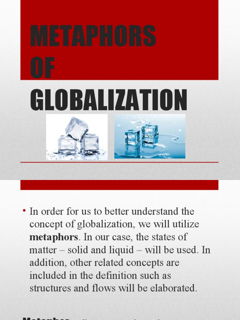 Metaphors and Theories of Globalization | PDF