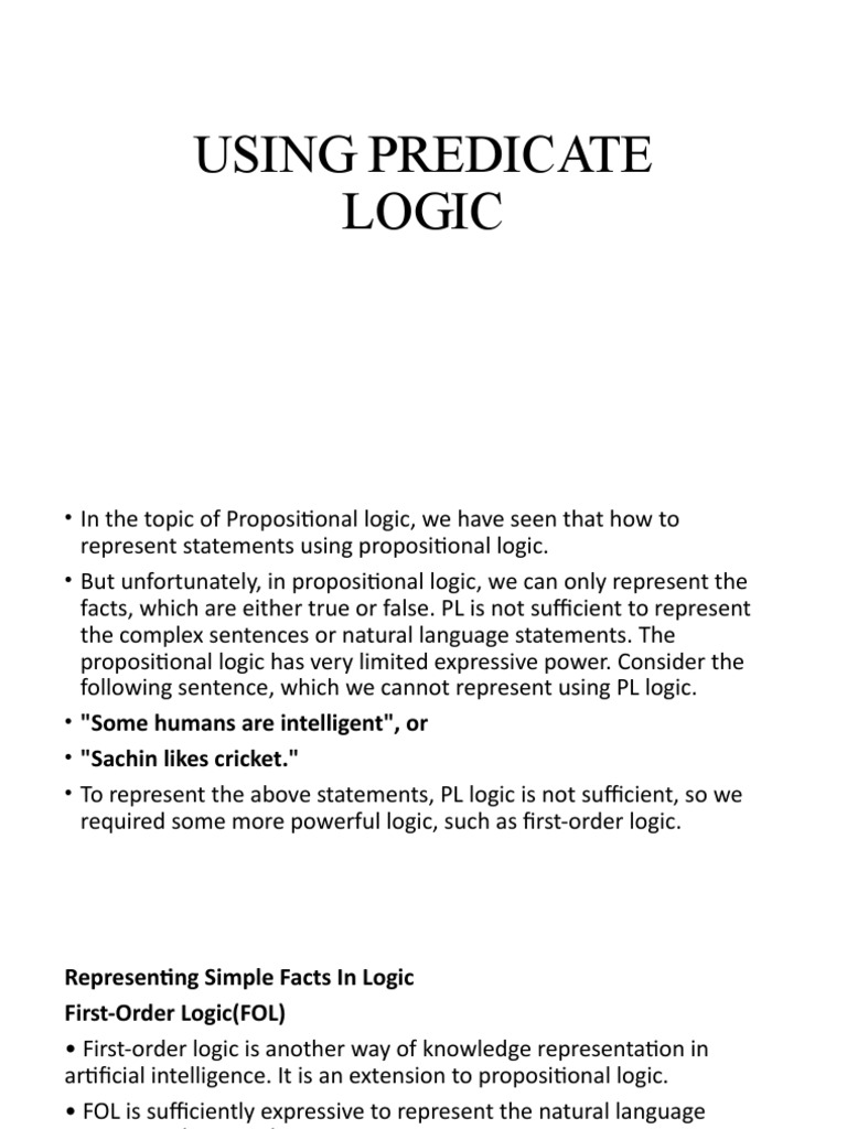 using-predicate-logic-pdf-first-order-logic-logic