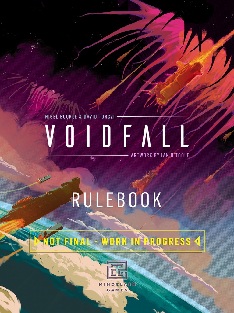 Voidfall Rulebook - KS Version - 0928 | PDF | Stars