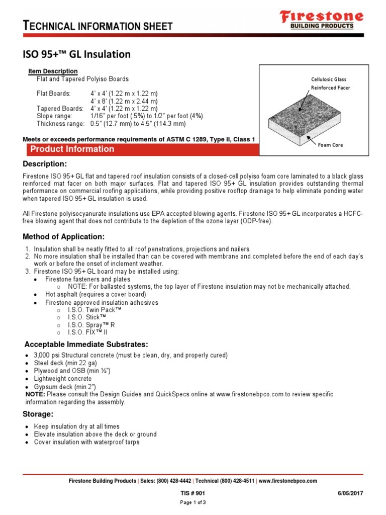 ISO 95+™ GL Insulation: Product Information | PDF | Building Insulation ...