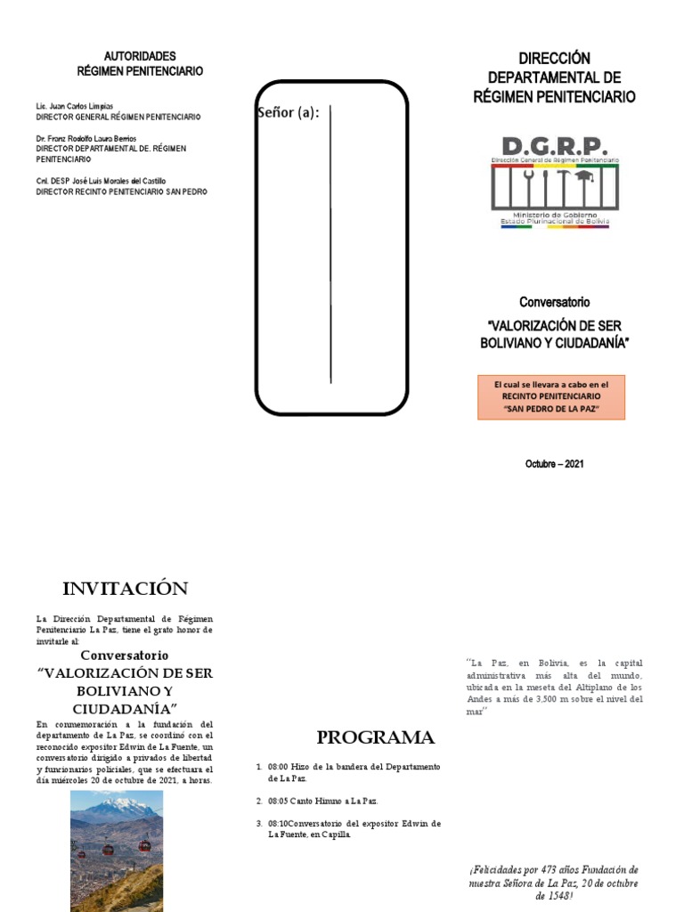 Programa Conversatorio | PDF | América del Sur