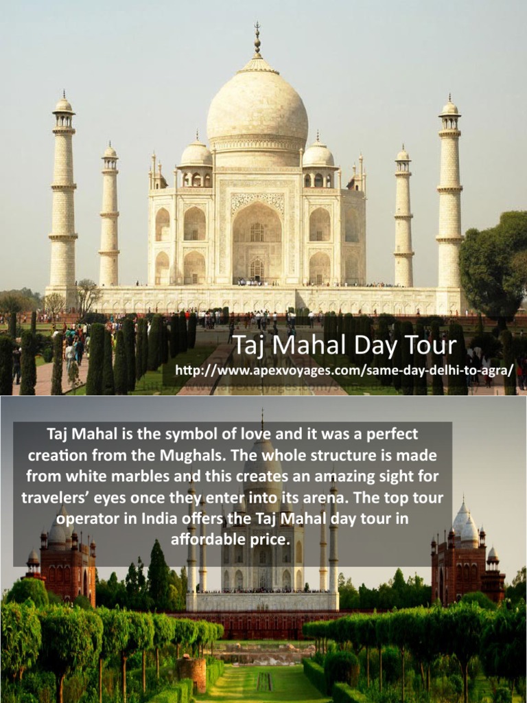 Taj Mahal Day Tour.9205123.powerpoint | PDF