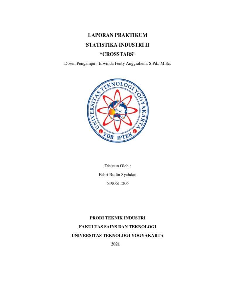 Laporan Praktikum Statistika Industri 2 | PDF