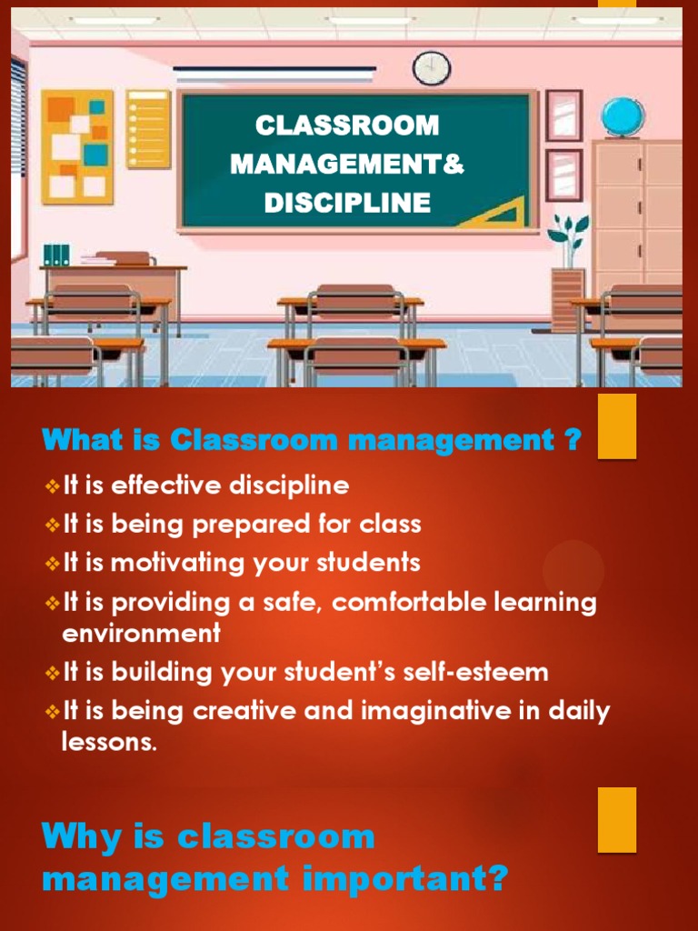 Classroom Management and Discipline | Download Free PDF | Classroom ...