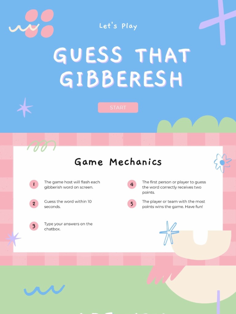 Guess The Gibberish | PDF