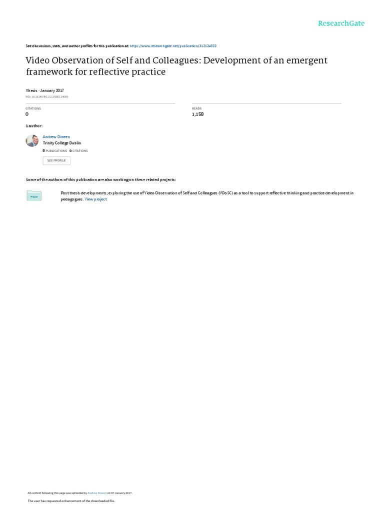 Andrew Dineen Dissertation Uploaded | PDF | Constructivism (Philosophy ...