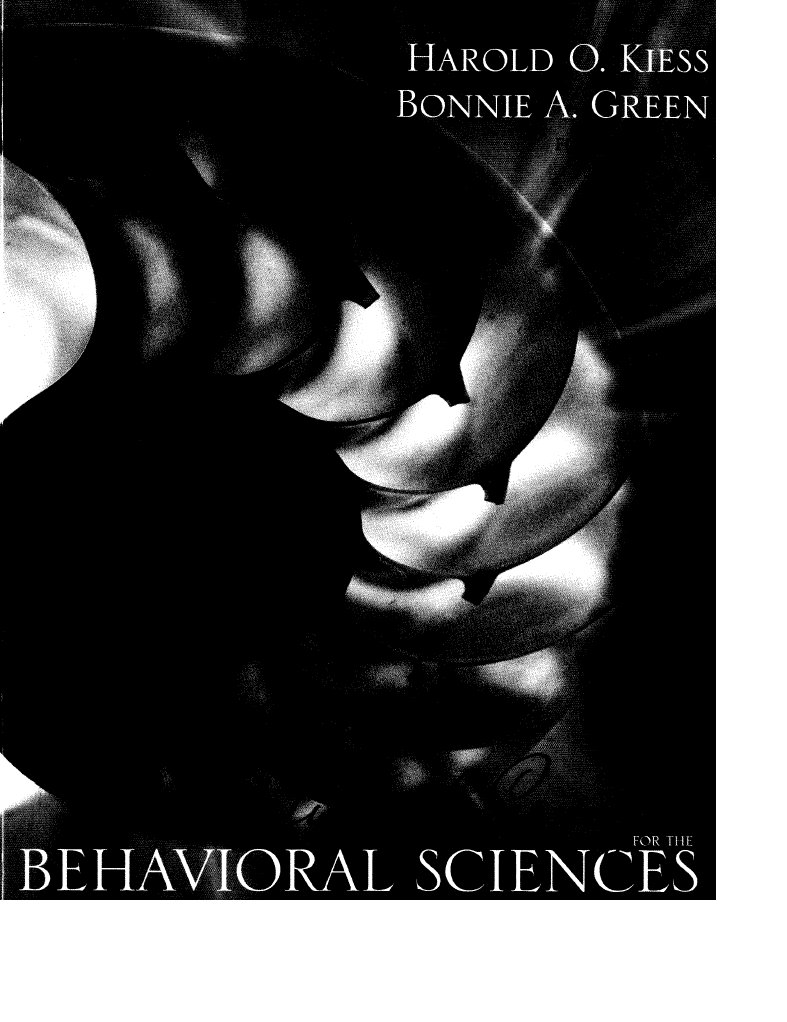 Statistical Concepts For The Behavioral Sciences Fourth Edition by ...